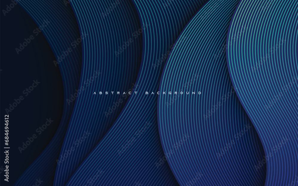 Abstract blue background with line texture layers Stock Vector | Adobe ...