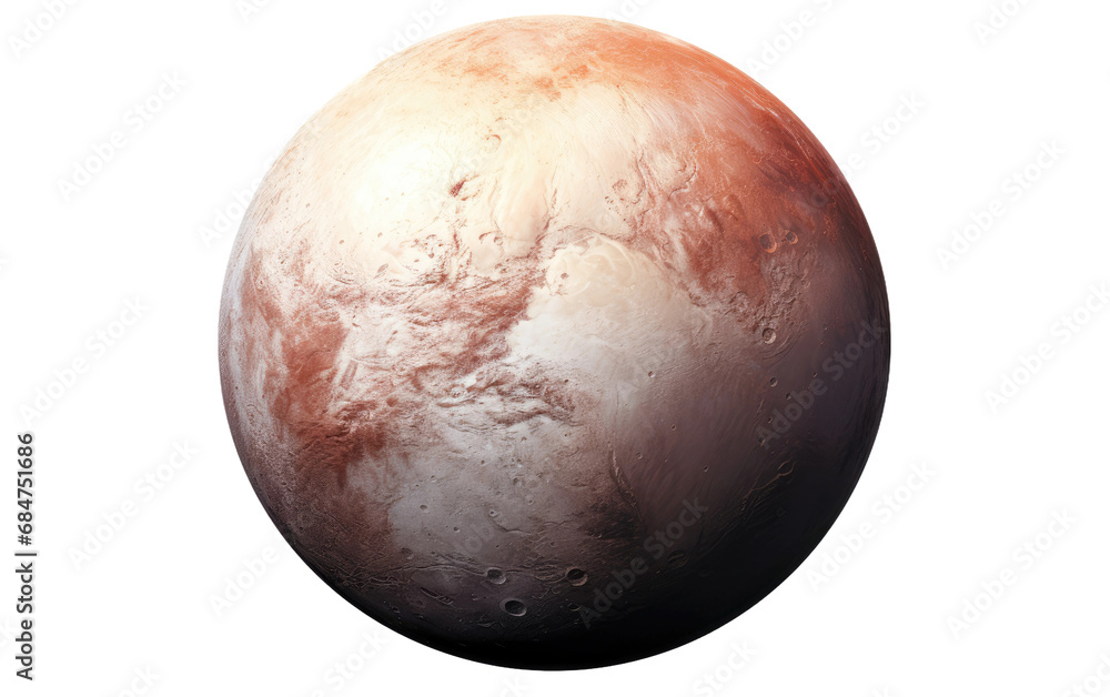 Moon of the Underworld Charon Pluto's Companion On Transparent ...