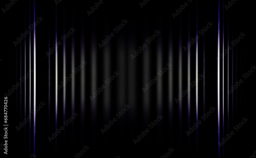 Futuristic technology abstract blur background with vertical parallel ...