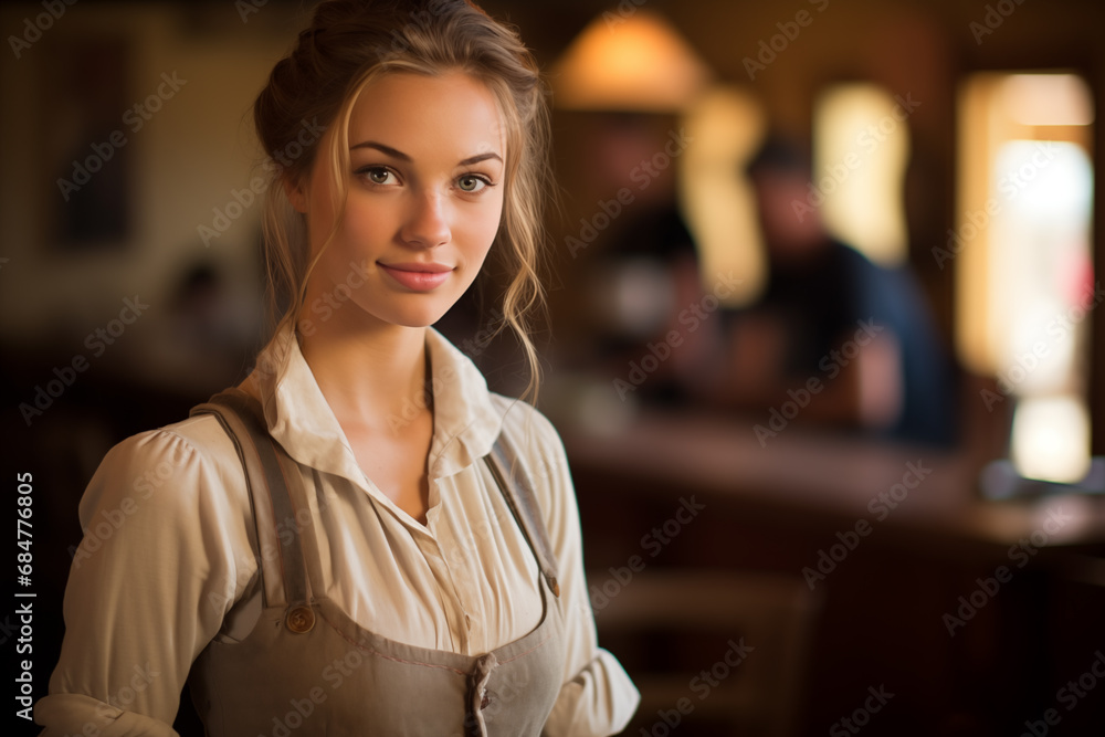 Pretty saloon waitress - wild west era - old west - western - Victorian ...