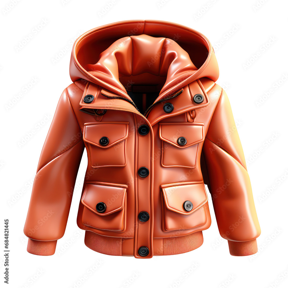 3D jacket render, 3d blazer, 3d fashion jacket, warm clothes, realistic ...