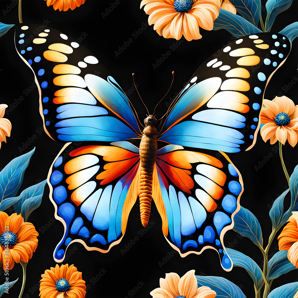When you think of a butterfly, you might think of a colorful insect ...