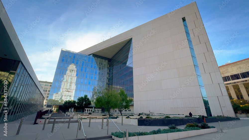 LAPD Los Angeles Police Department Headquarter in Los Angeles - LOS ...