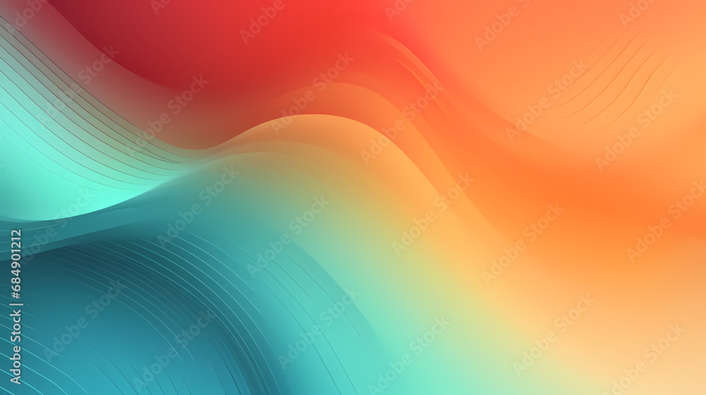 Retro grainy gradient background noise texture effect summer poster ...