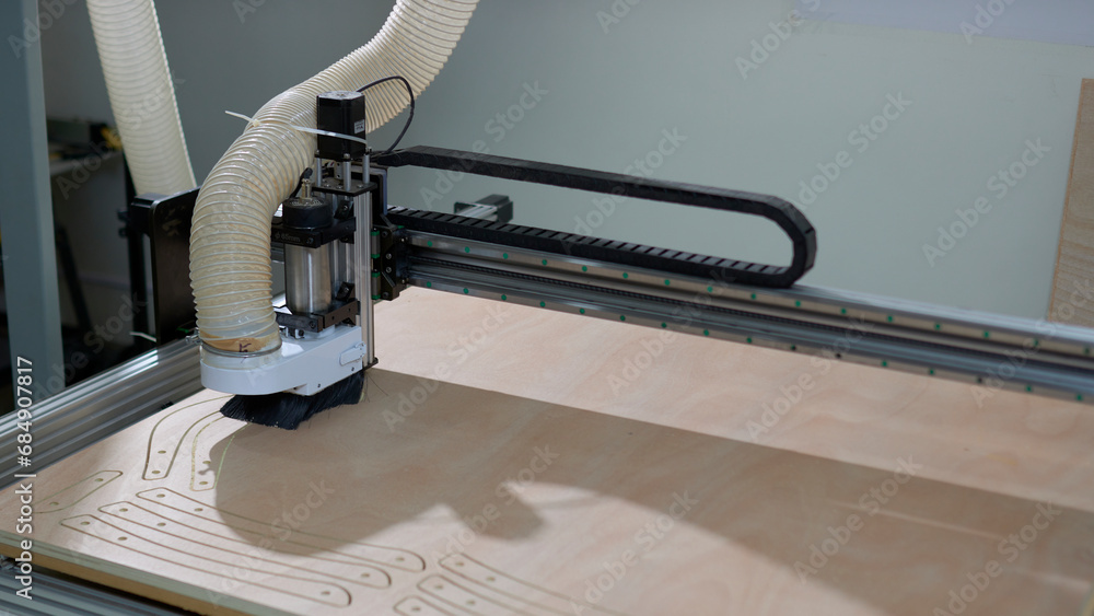 cnc router, spindle, wood router, stepper motors, furniture ...