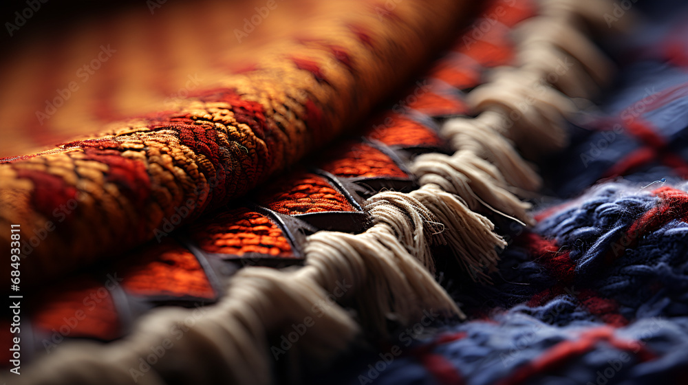 a pile of colorful fabric, a therapeutic art project, hand weaving a ...