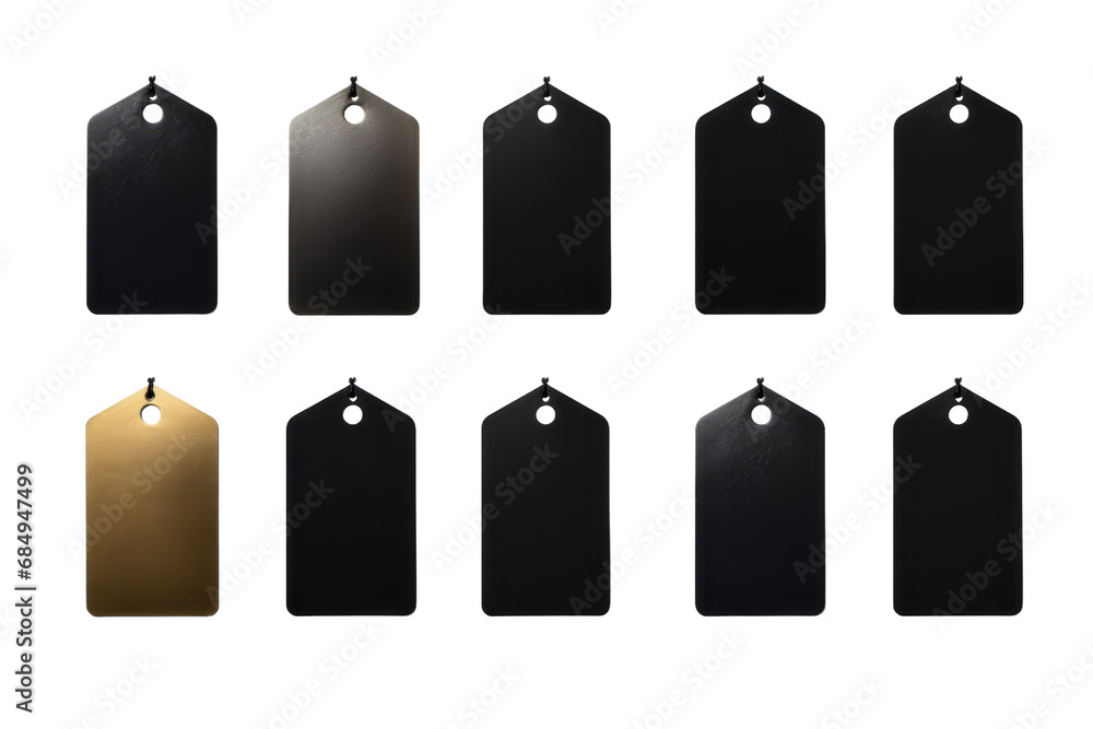 Foto de Badge of Honor: The Symbolism of Name Tags Isolated on ...