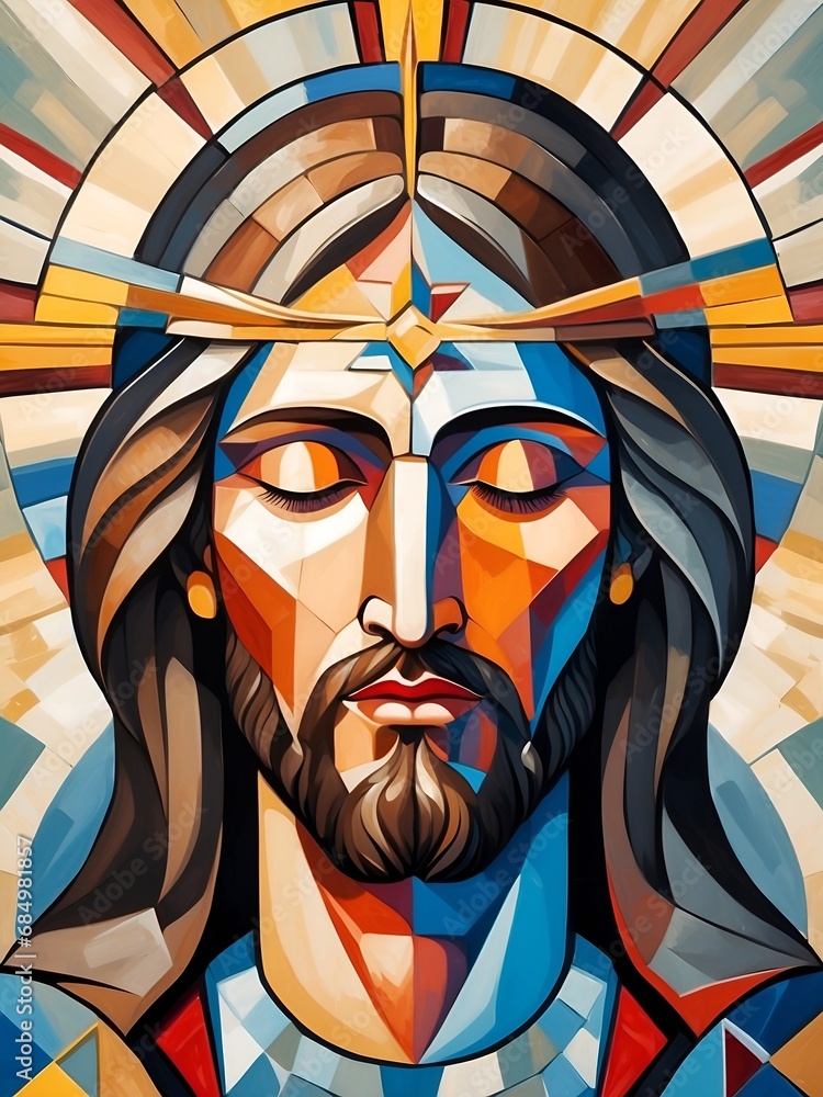 Jesus Christ Savior. Portrait, Christianity. Prayerful gaze into heaven ...