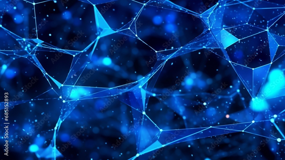Abstract blue background Ai Generative Stock Illustration | Adobe Stock