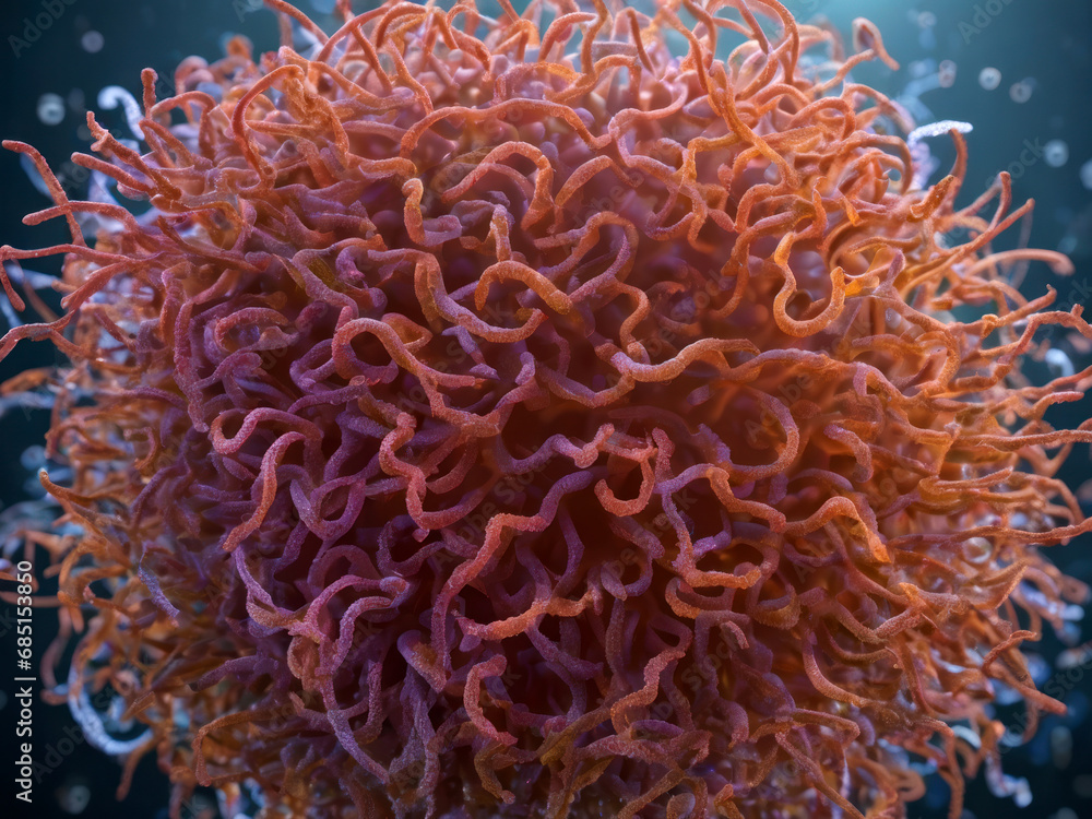 Borrelia burgdorferi - spirochetes are long and slender bacteria. A ...