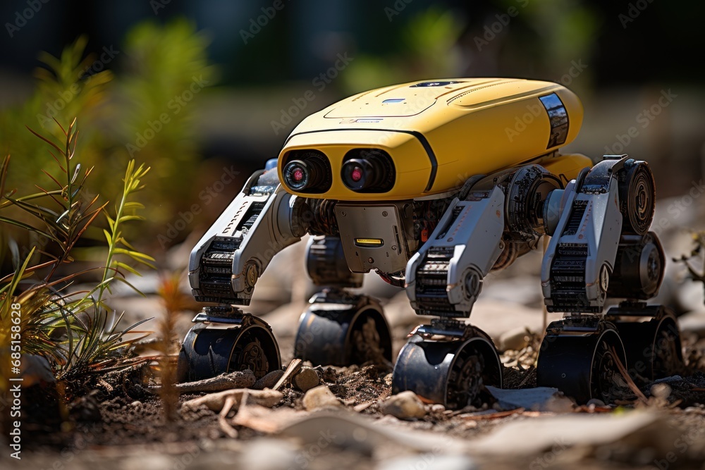 Robots managing water conservation efforts monitoring and optimizing ...