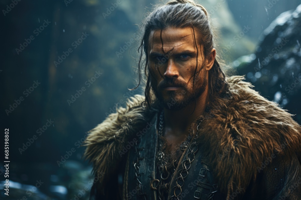 Viking warrior man, chronicles of viking warrior: saga of strength ...