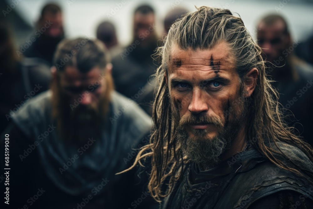 Viking warrior man, chronicles of viking warrior: saga of strength ...