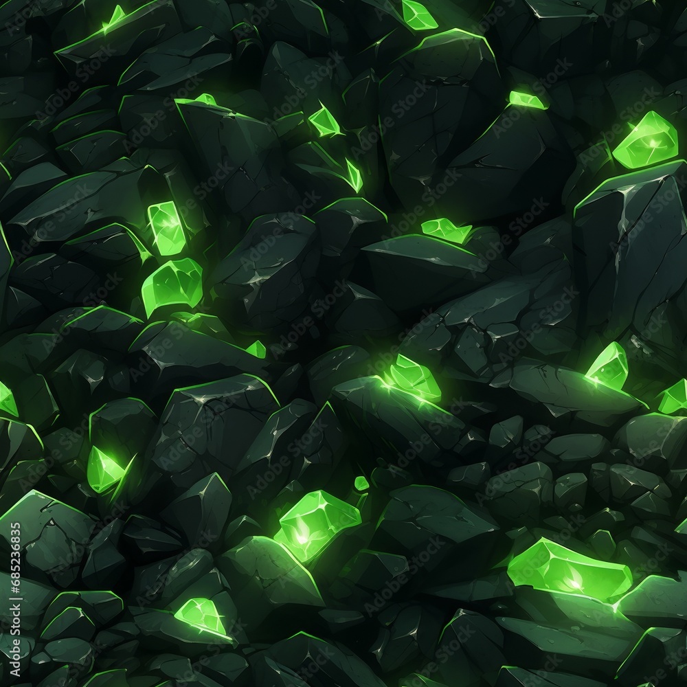 Seamless stone texture in a hand-painted style. Hand-drawn texture of ...