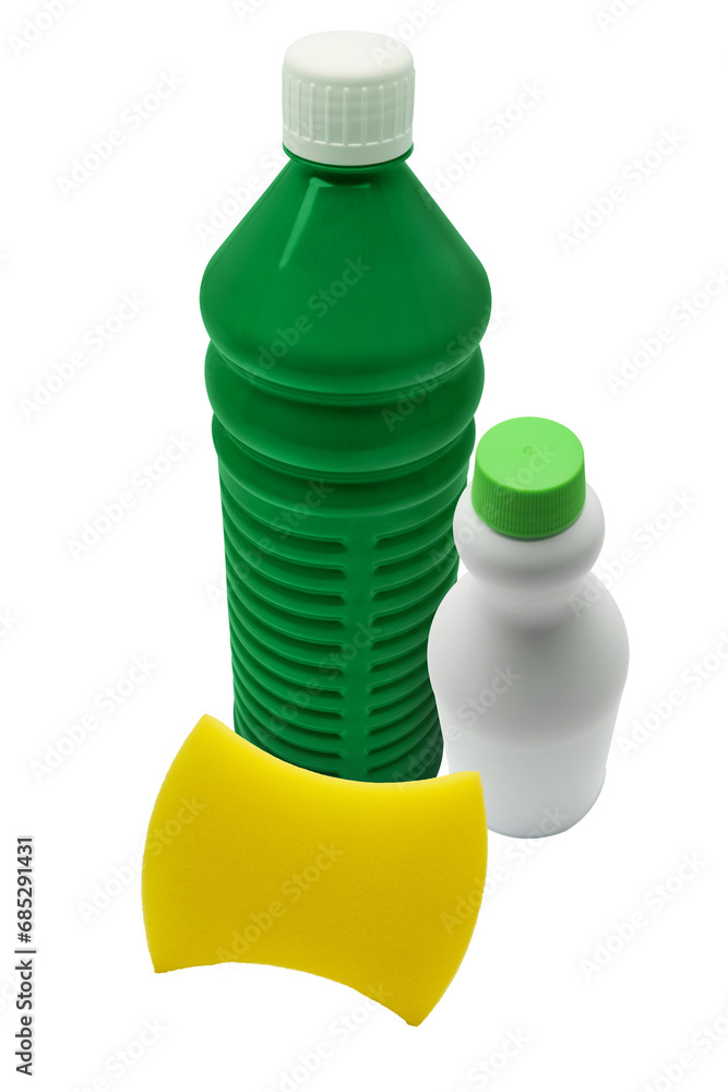 Cleaning products and equipment on transparent background png Stock ...