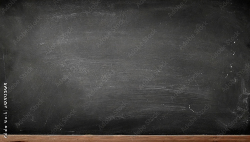 blank wide screen real chalkboard background texture in college concept ...
