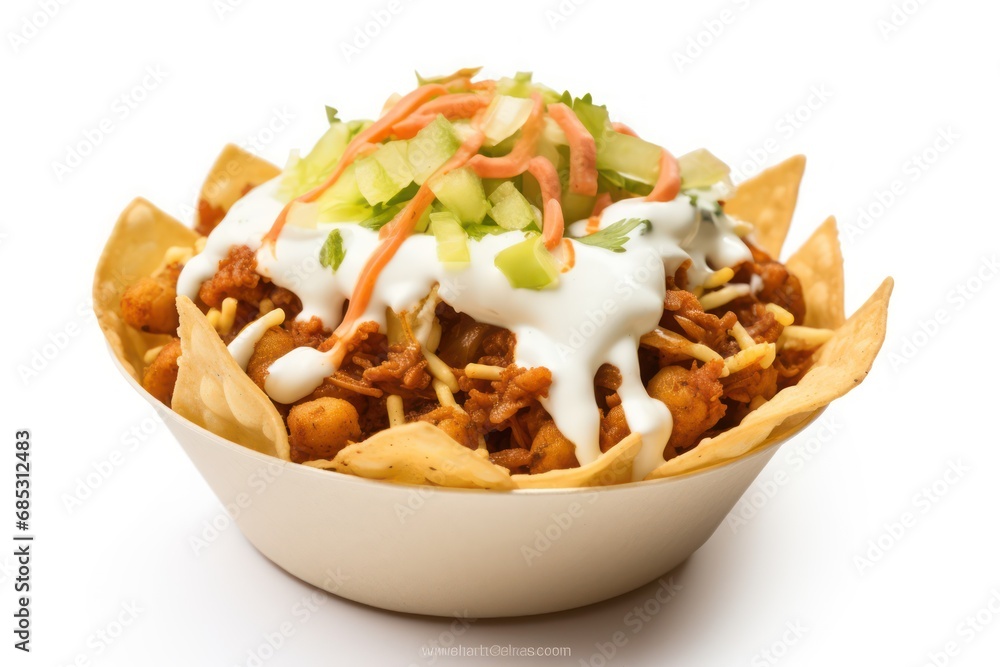 Bhel Puri - Icon on white background Stock Illustration | Adobe Stock