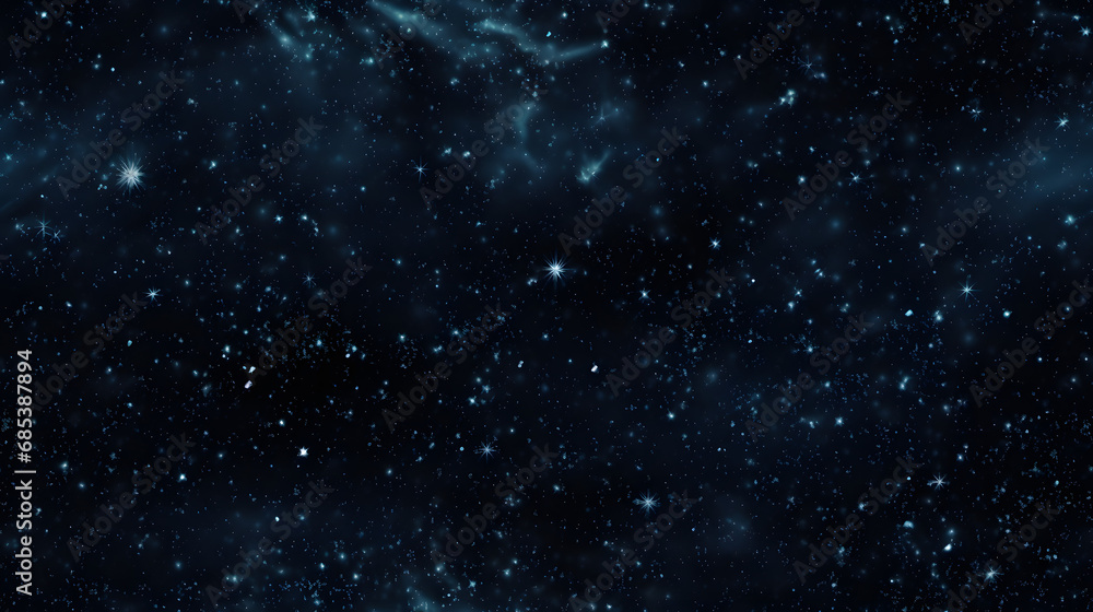 Seamless dense starfield texture in a clear night sky Stock ...