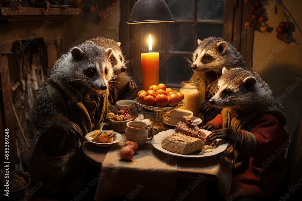 Whimsical world imagining animals in human roles playful ...