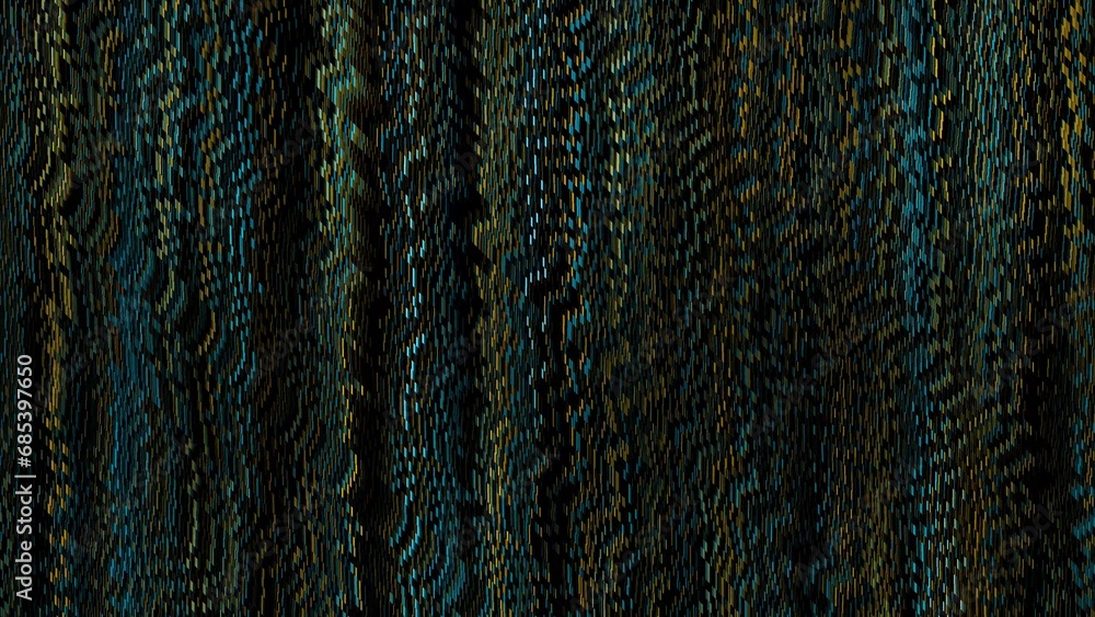 Animated Particle Blocks Background Customizable Stock Template