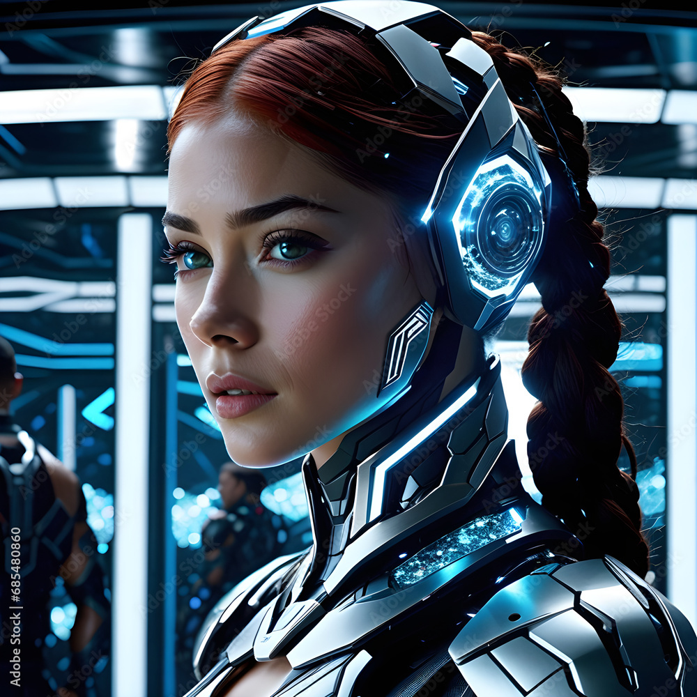 Terrifying universe, broken glass, artistically beautiful film with ...