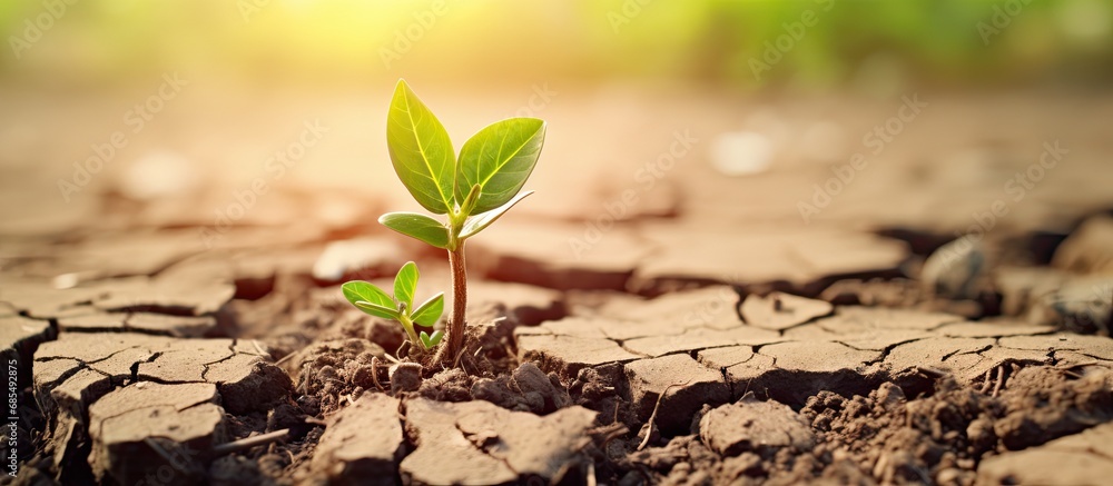 Soil deterioration linked to climate change Stock Photo | Adobe Stock