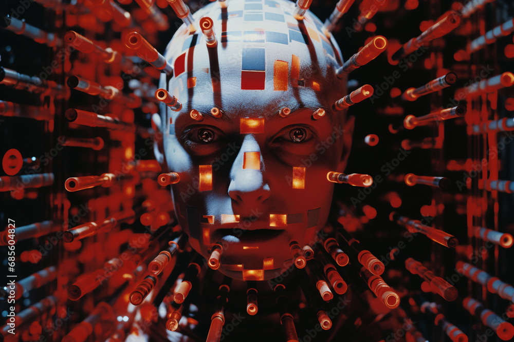 A visual depiction of collaborative design involving emotional AI ...