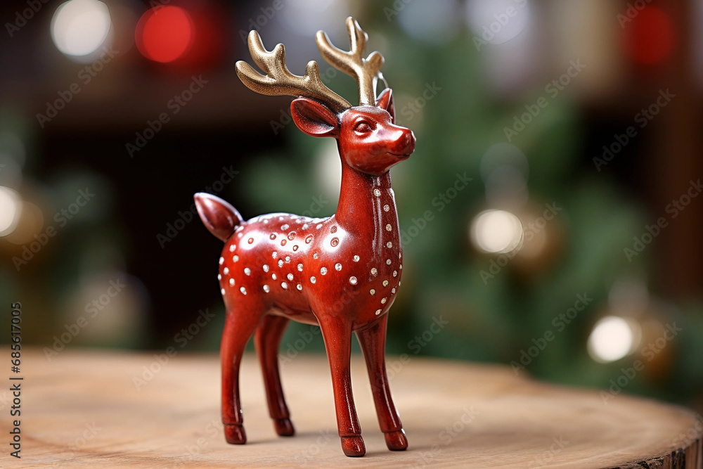 Deer Desk, Wildlife Decor, Office Setup, Animal Office Decor, Creative ...