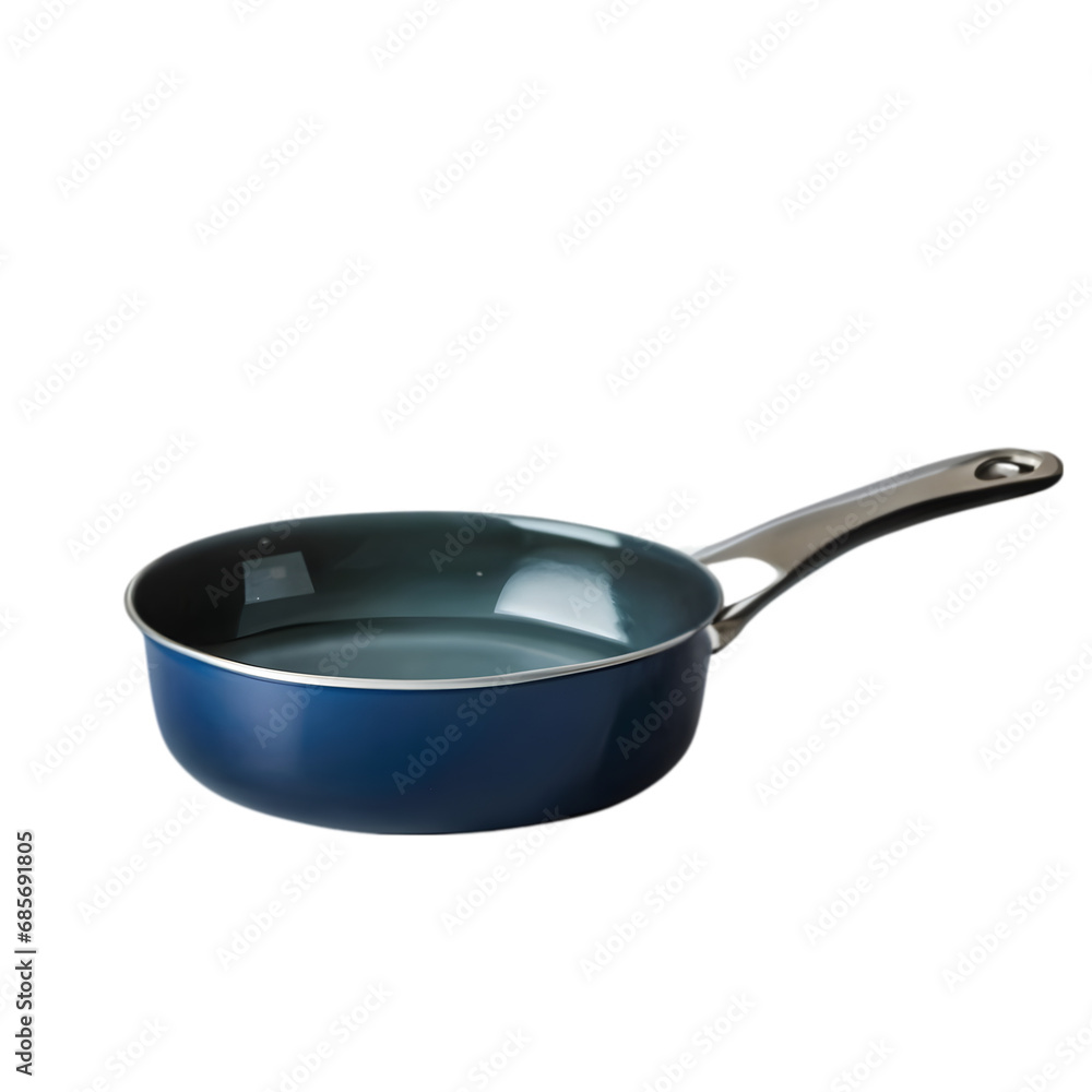 Blue Pyrex Saucepan Illustration Art with a Transparent Background ...
