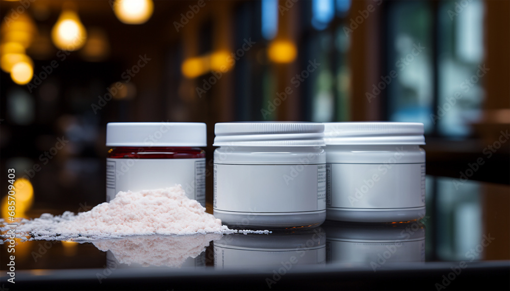 Gym supplies nutrition creatine, creatine monohydrate powder blank ...