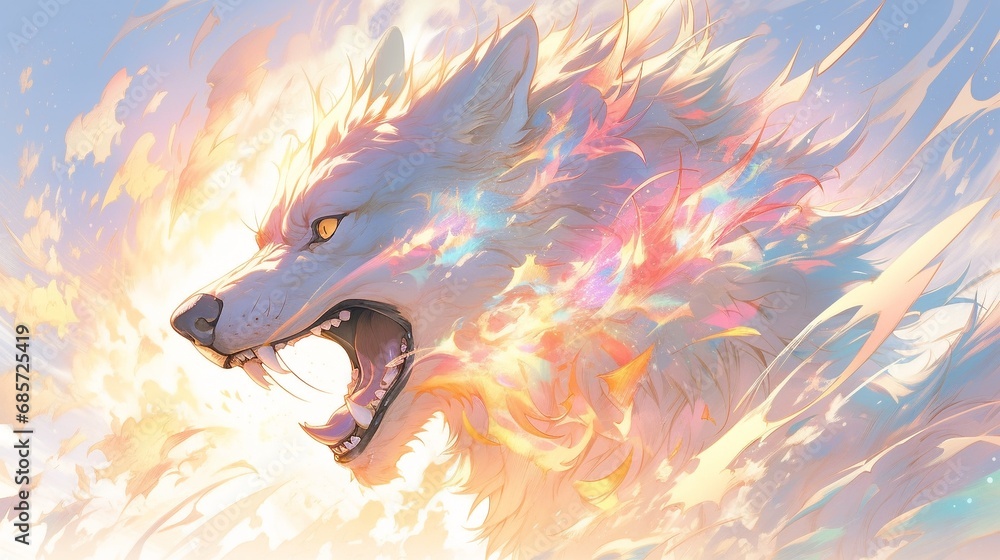 Fenrir: The Mighty Wolf of Norse Mythology, Symbolizing Chaos and ...