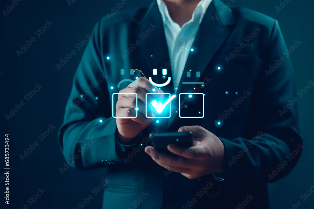 human hand showing 5-star performance that has quality and press level ...