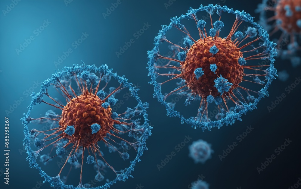 COVID molecules SARS-CoV-2 science-based imaging Stock Illustration ...