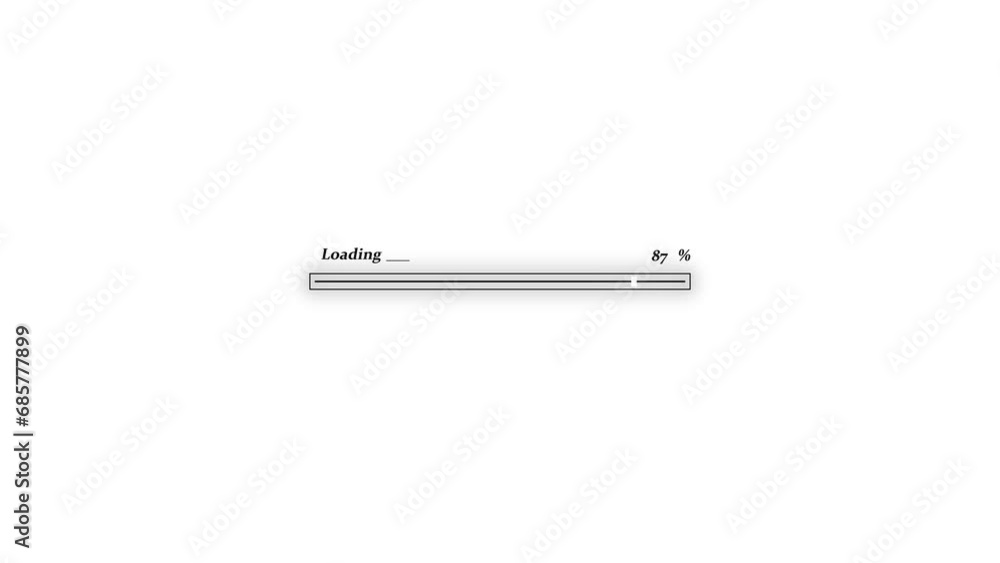 New Loading scale. Video animation on transparent background. Video loading loop. Loading bar ...