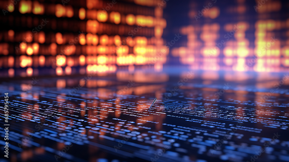 Code Html Php Web Programming Source Code Abstract Code Background 3d Rendering Generative