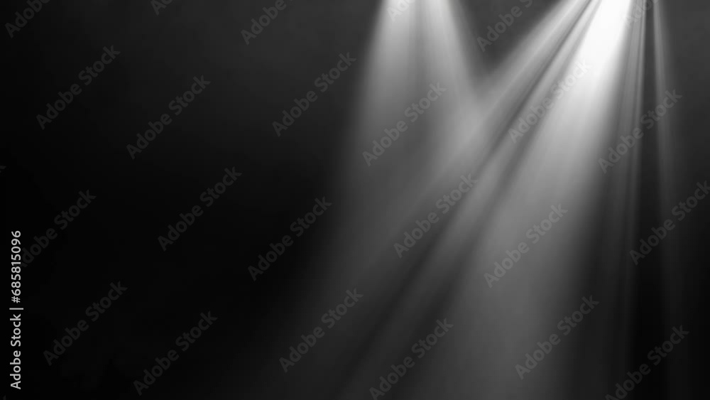 Soft Perspective Sun Light Rays Overlays. Loop ready clips for ...