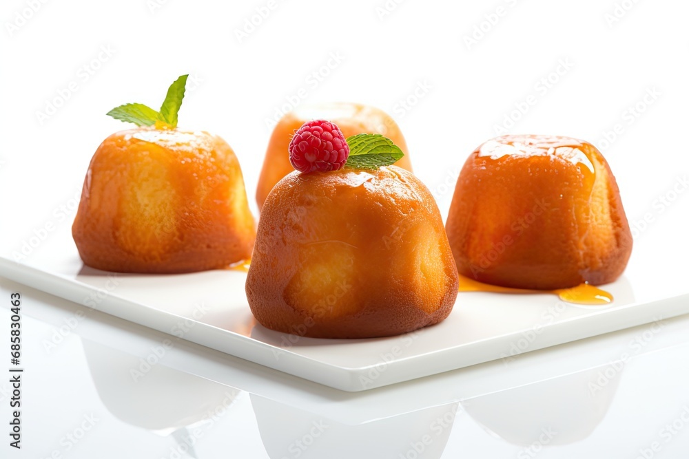 Rum Baba Cake, Italian Rhum Dessert, Baba Au Rhum, Alcohol Syrup Cake ...
