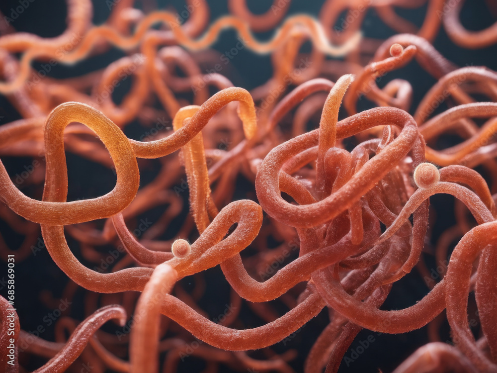 Borrelia burgdorferi - spirochetes are long and slender bacteria. A ...