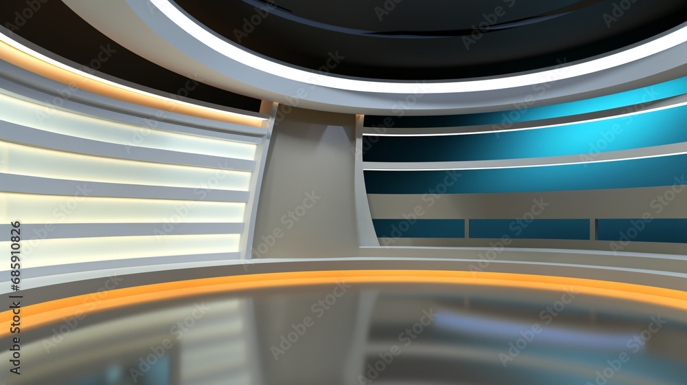 Tv Studio. Background for TV shows . News studio. The perfect backdrop ...