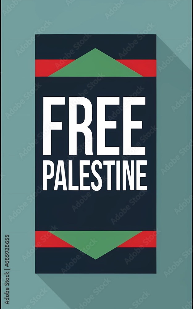 Free Palestine flag illustration for banner, t-shirt, social media post ...