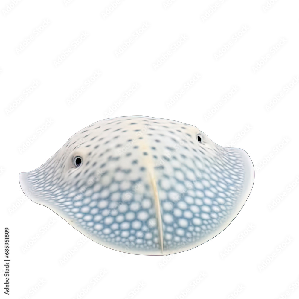 cartoon stingray on transparent background Stock Illustration | Adobe Stock