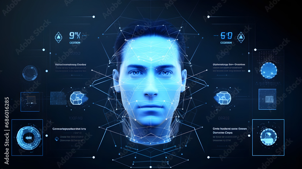 Face Recognition System Concept with Low Polygon Human Face Scanning ...