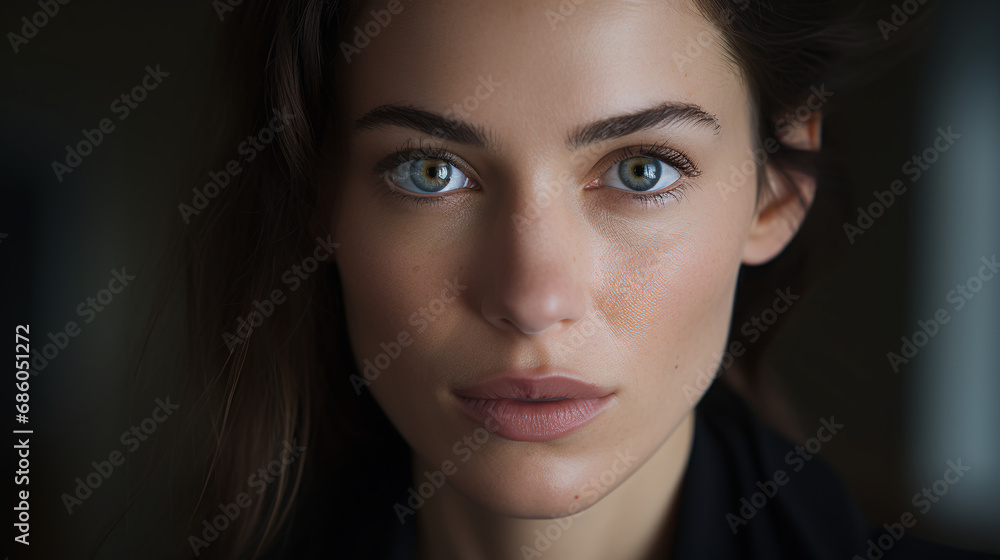 a professional woman gracefully managing her work commitments and personal life, setting a ...