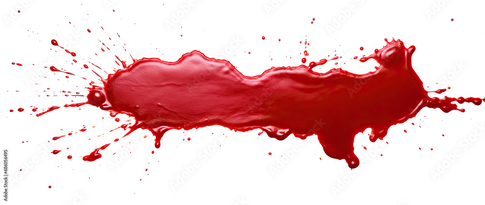 Dark Drops of blood, blood splash, blood spot. Isolated on Transparent ...