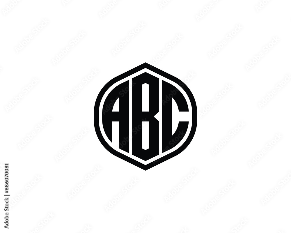 ABC logo design vector template Stock Vector | Adobe Stock