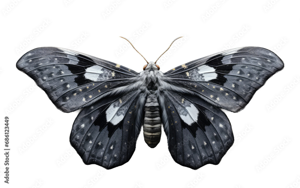 Peppered Moth Industrial Revolution Icon Isolated on a Transparent ...