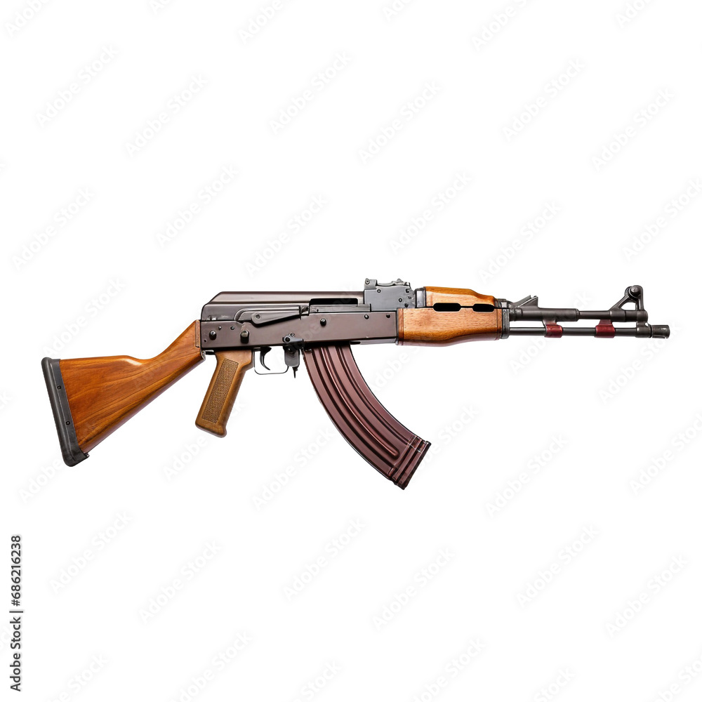 AKM isolated on transparent background Stock Photo | Adobe Stock
