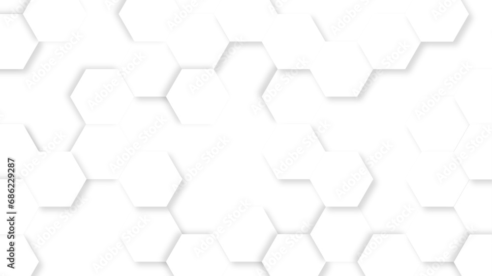 Seamless honeycomb hexagonal geometric mesh cell texture. Abstract ...