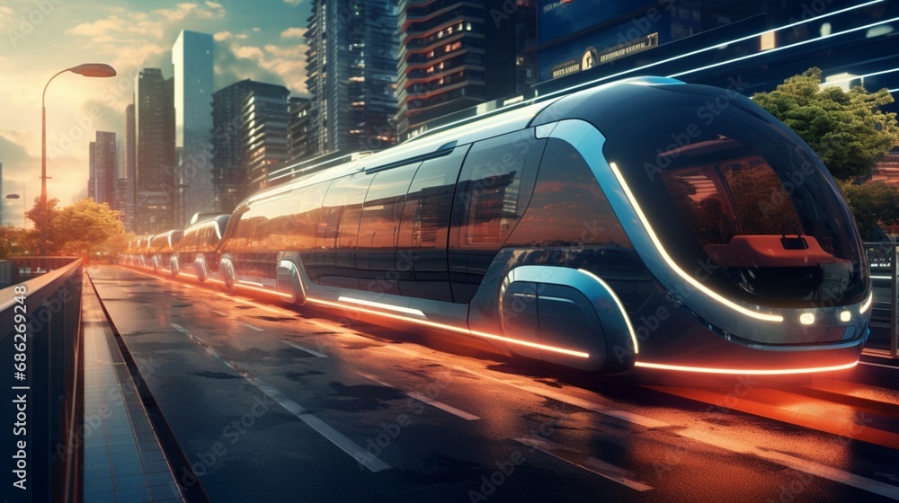 Investigate the impact of innovation in transportation on reducing ...