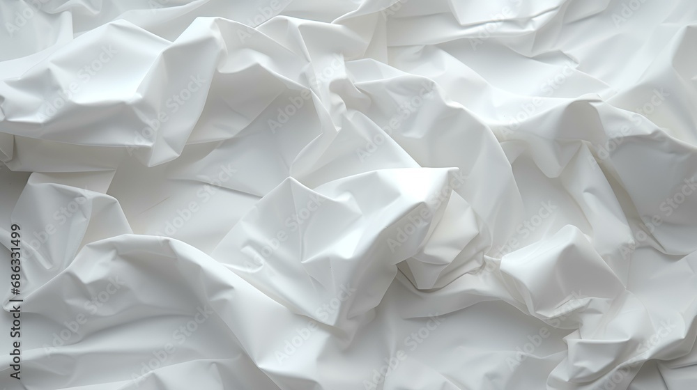 Seamless crumpled paper texture background til Stock Illustration ...